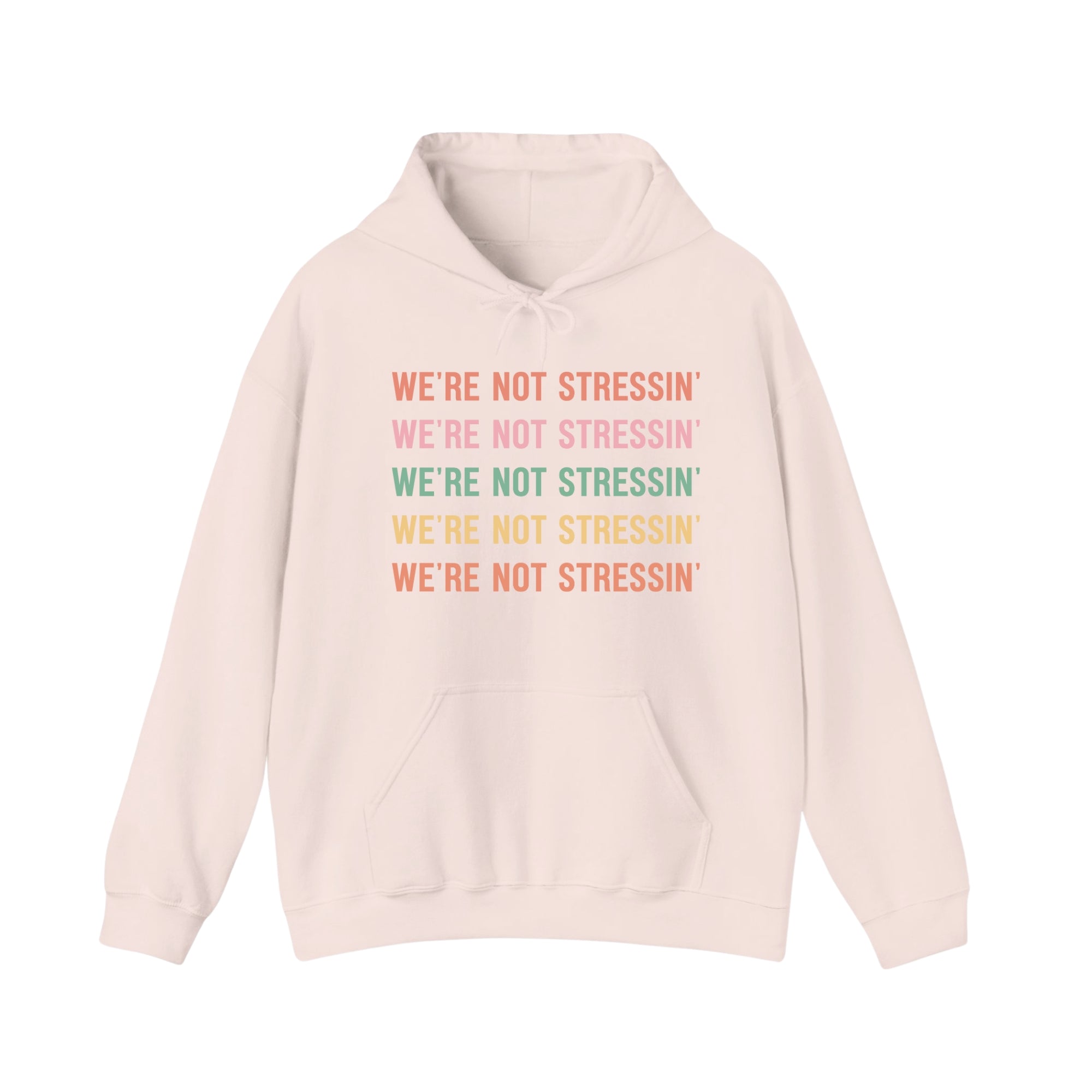 (Adults) We're Not Stressin' Hoodie – Courtney Cook Shop